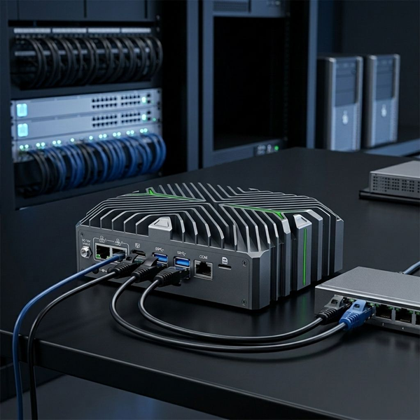 New AMD-Powered Fanless Embedded Industrial PC – Unleash Silent, Robust ...